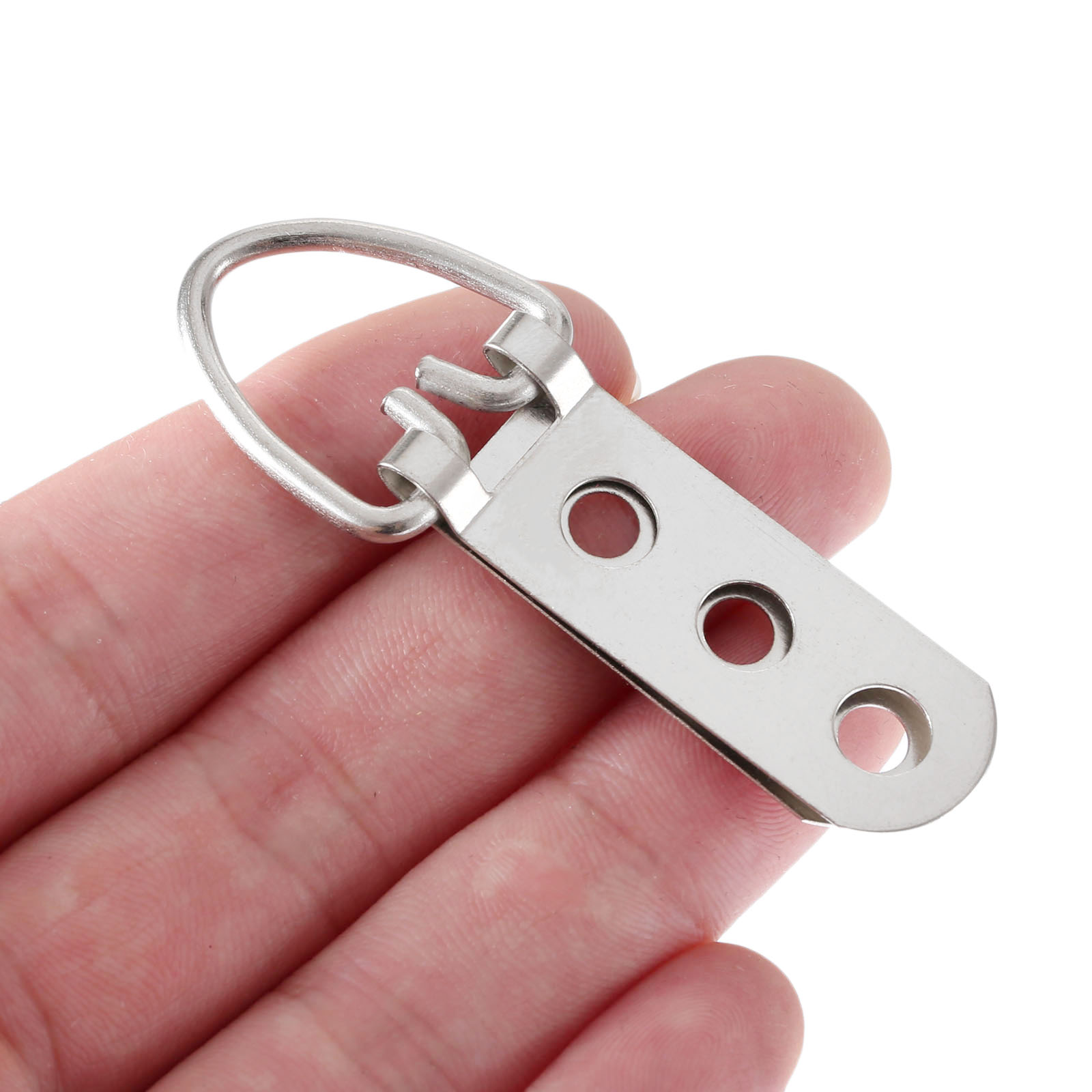 20/40Pcs D-Ring Picture Hangers & Screws 3 Hole Heavy Duty Frame ...