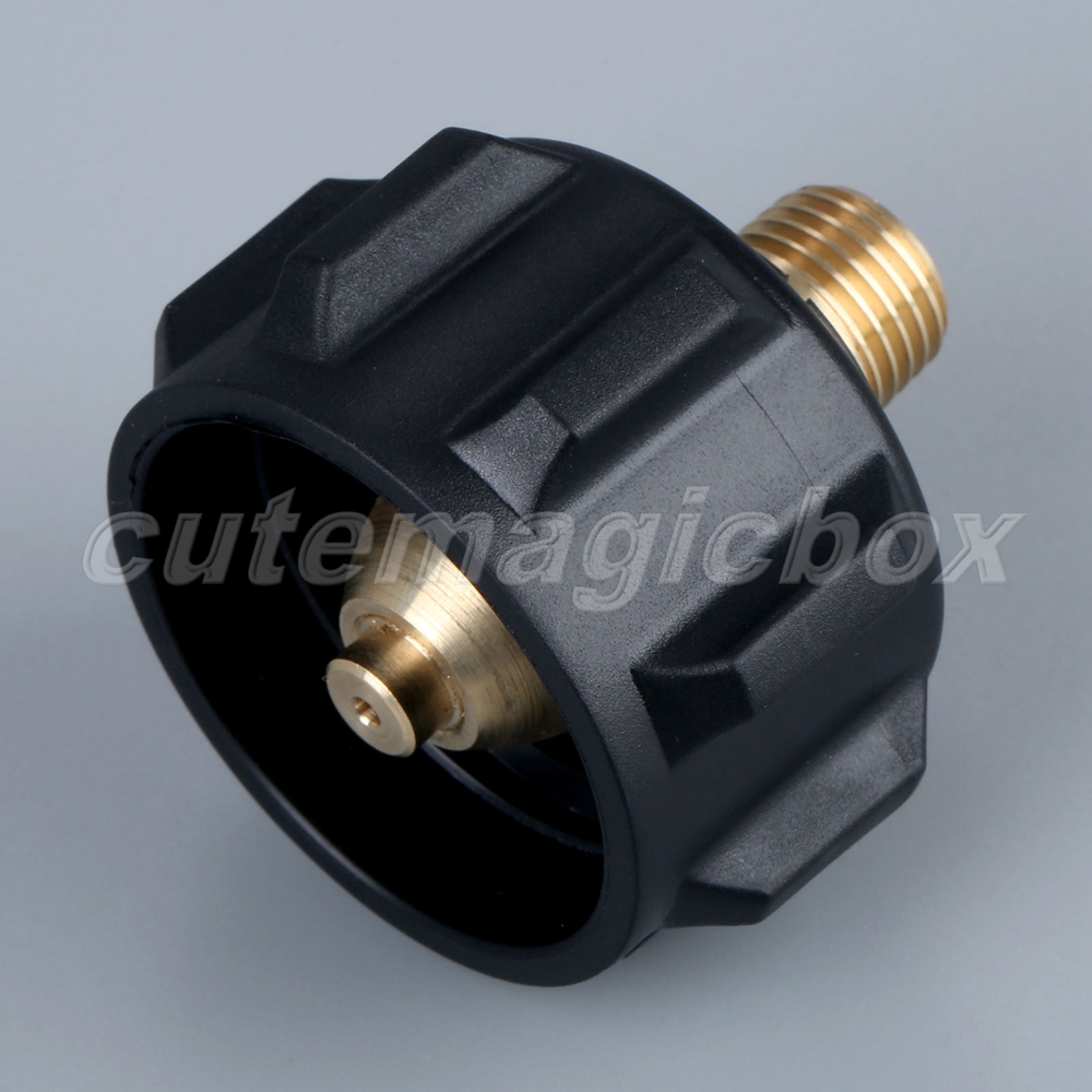 Gas Regulator Valve QCC1 Propane Adapter Type 1 Connection 1/4" Male ...
