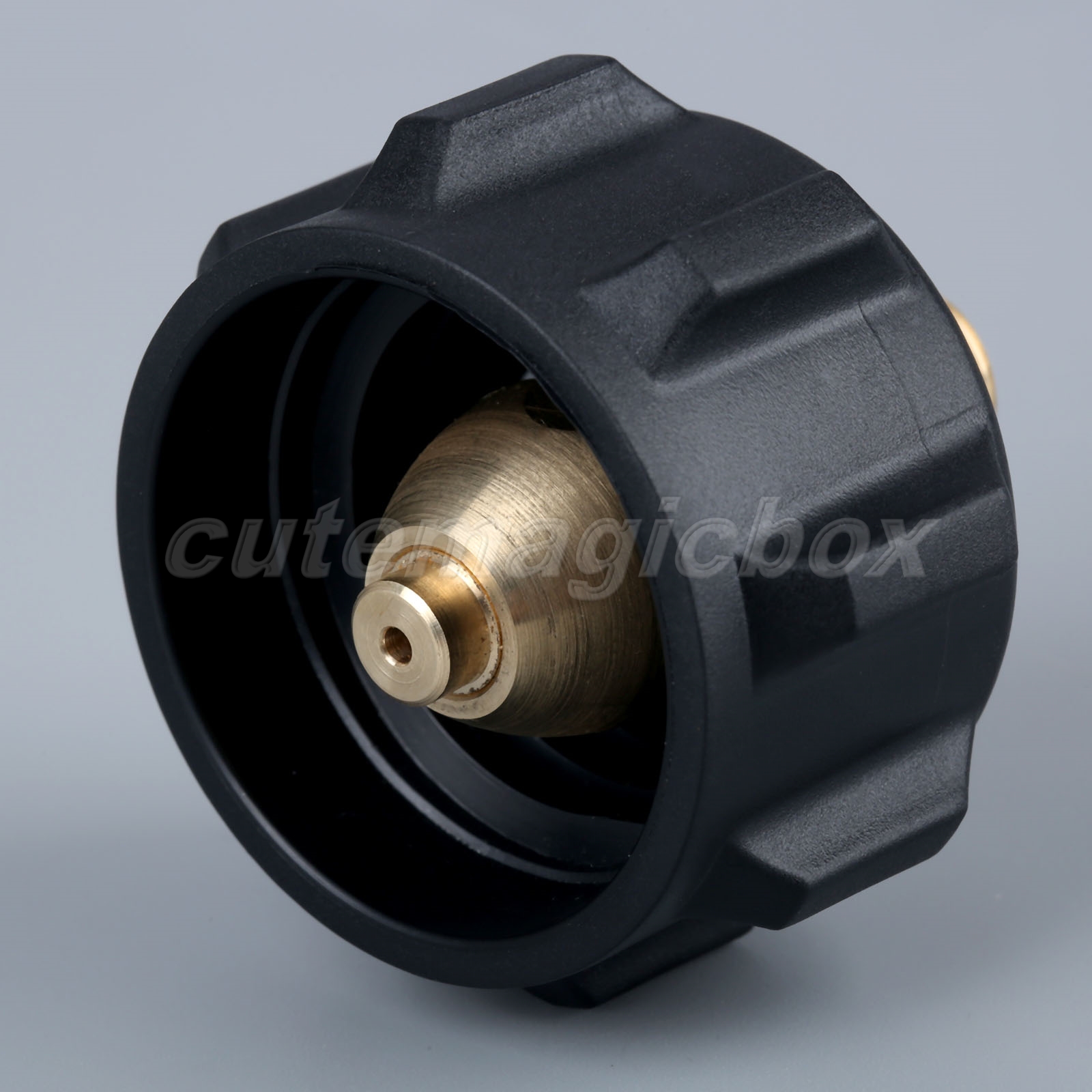 Gas Regulator Valve QCC1 Propane Adapter Type 1 Connection 1/4" Male ...