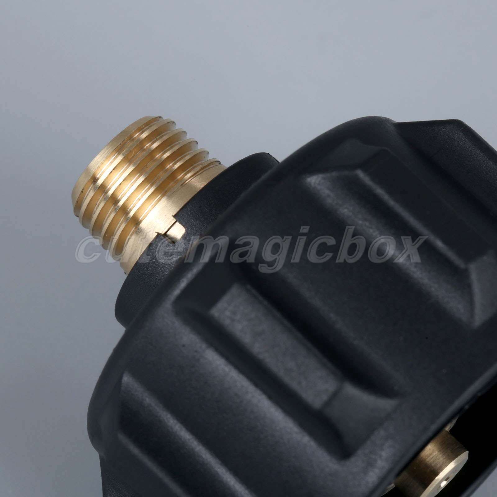 Gas Regulator Valve QCC1 Propane Adapter Type 1 Connection 1/4" Male ...